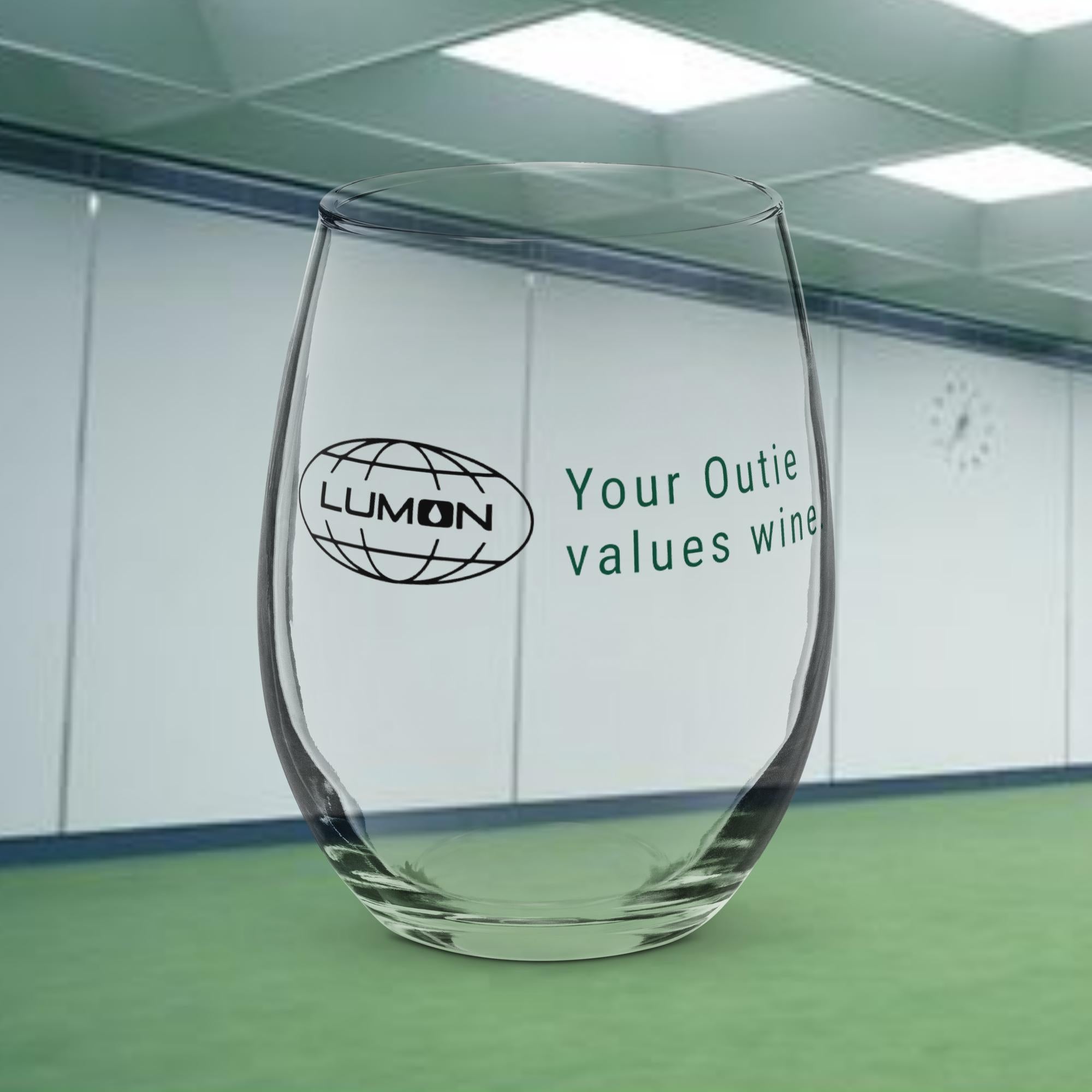 “Your Outie Values Wine” - Severance inspired - Wine Glass – Jonesing ...
